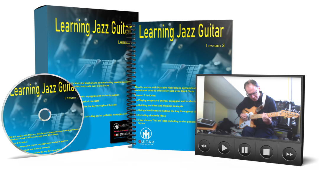Learning Jazz Guitar: Lesson 3 Learning To Solo With Scales, Arpeggios ...