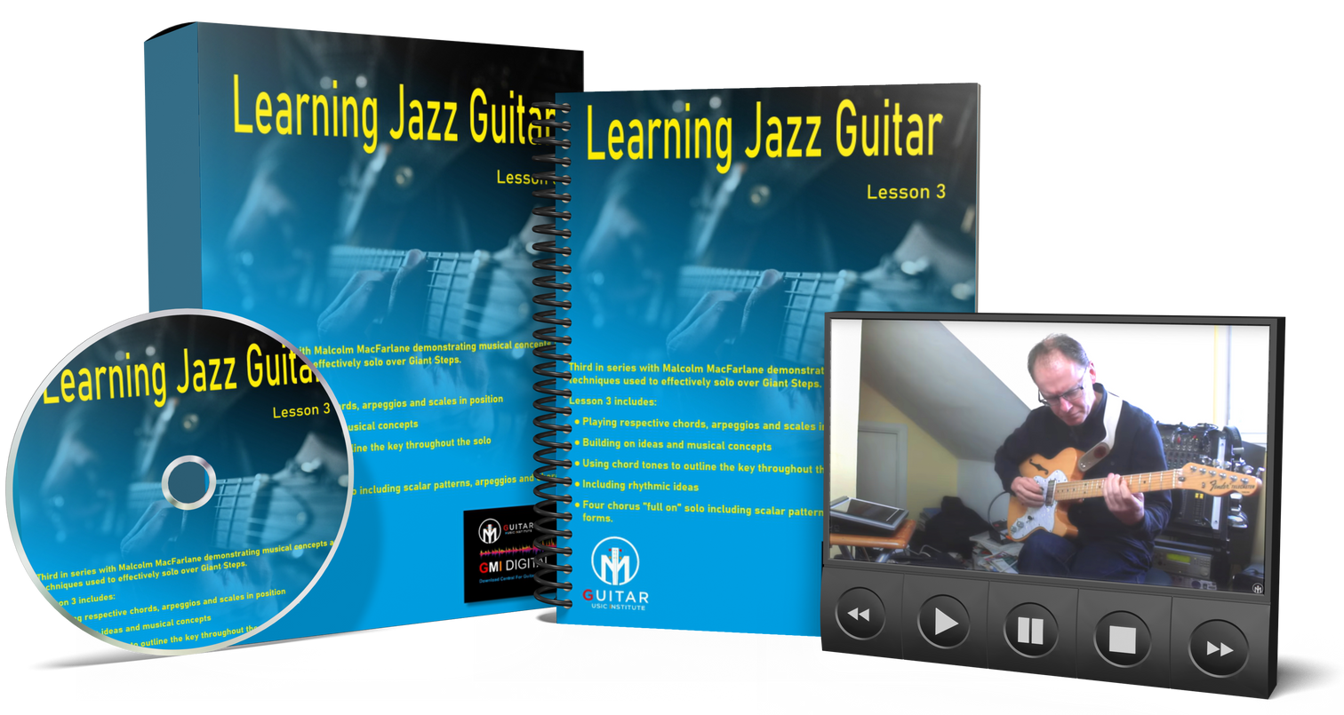 Learning Jazz Guitar: Lesson 3 Learning To Solo With Scales, Arpeggios ...